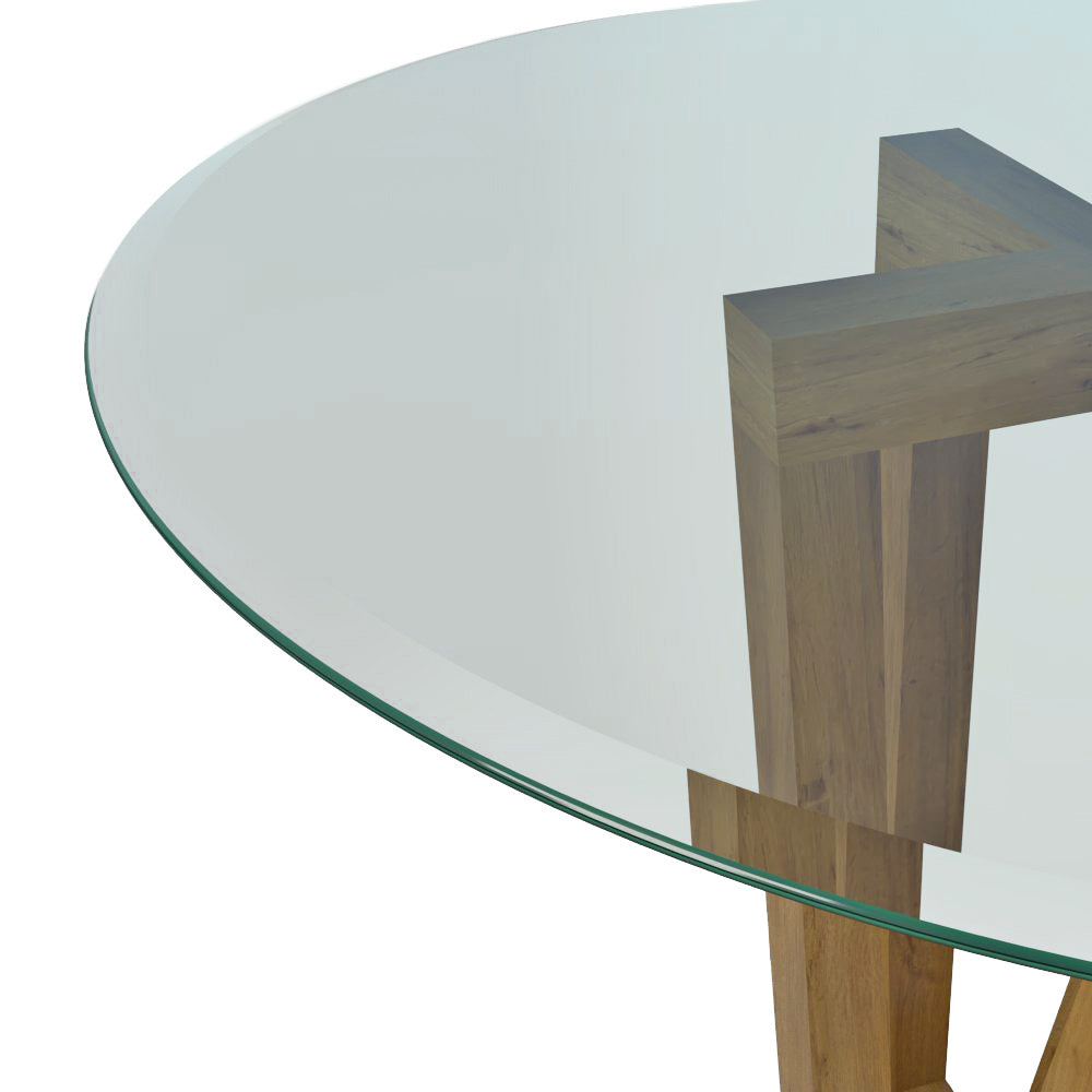 Glass Table Top Round Tempered | Order Online – AVIORA WHOLESALE